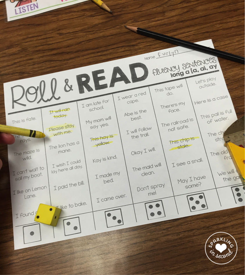 Lulutips Fluency Activity For 5Th Grade Reading Fluency Fifth 
