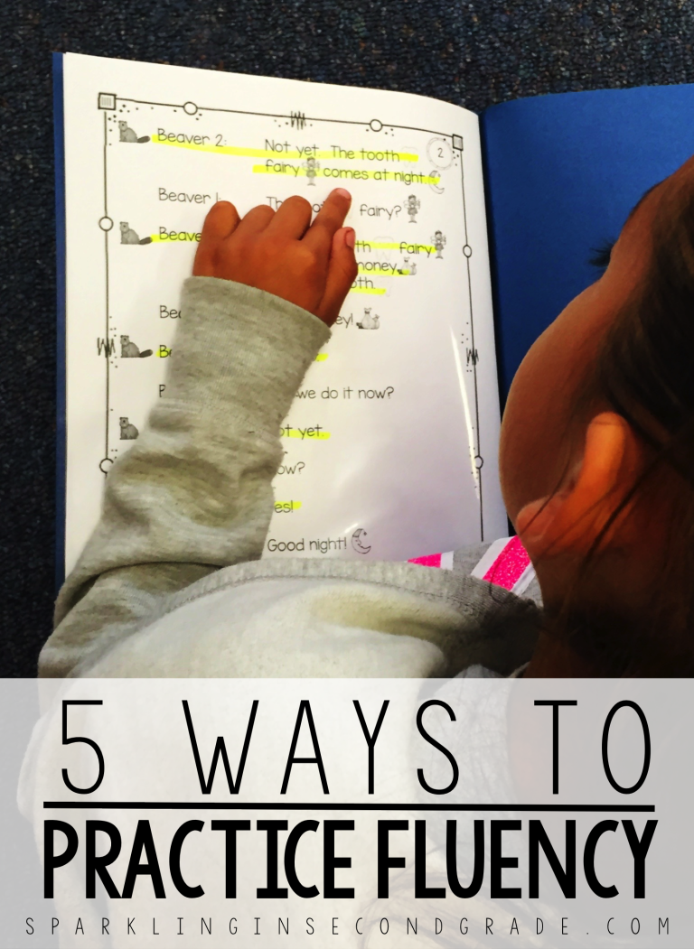 Fluency Activities – Sparkling in Elementary