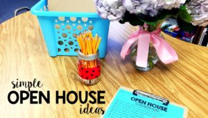 Simple Open House Activities – Sparkling in Elementary