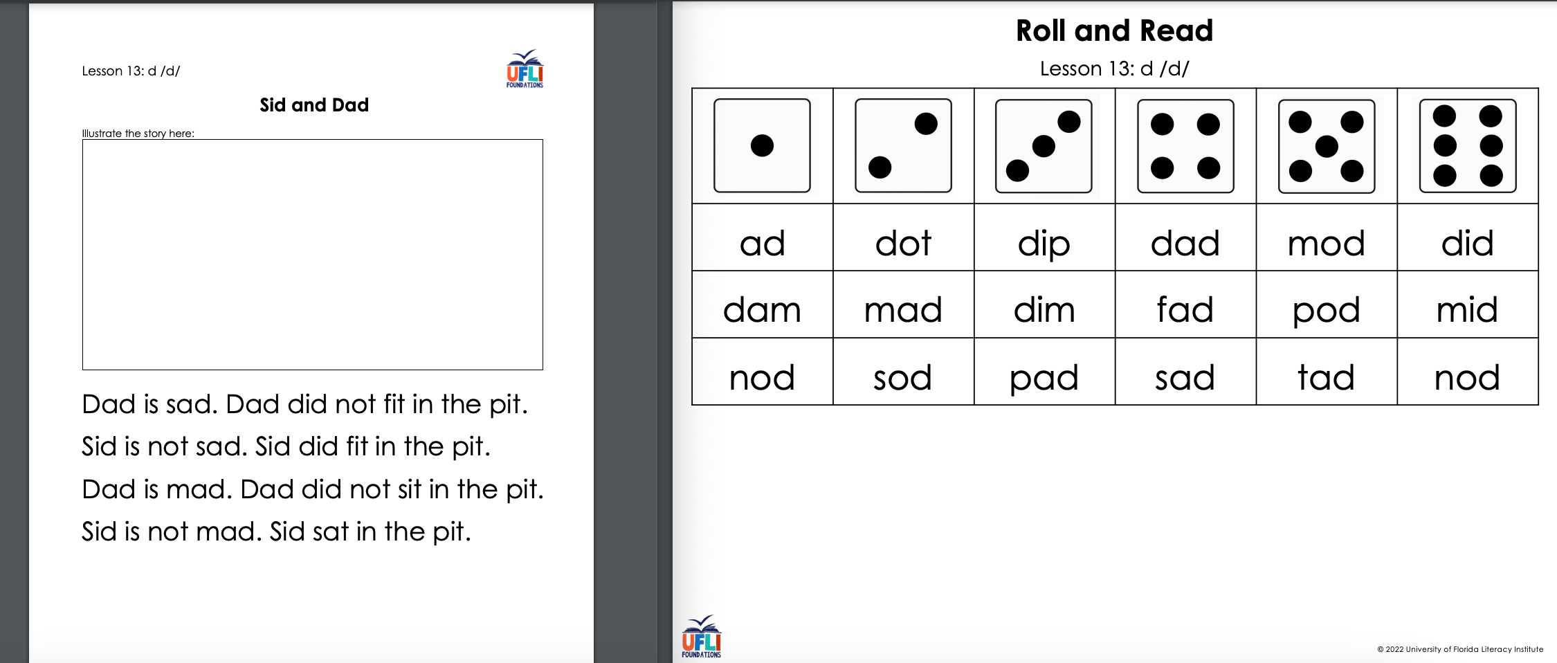 UFLI Lesson Tools - Sparkling in Elementary